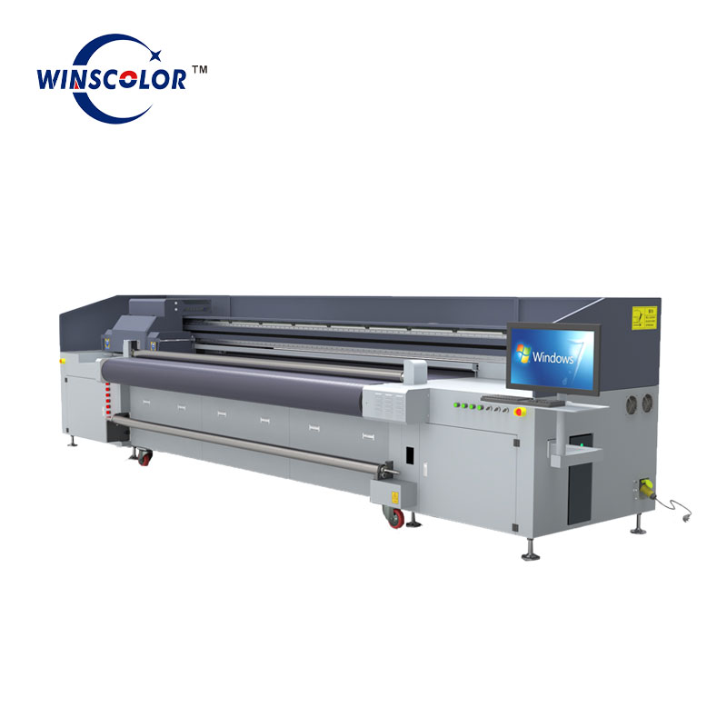 Wholesale Large format UV Inkjet Hybrid Flatbed Printer Roller Printing ...
